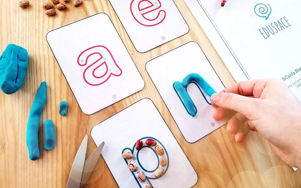 Stampato minuscolo: Flashcards per la lettura e la scrittura alla ...